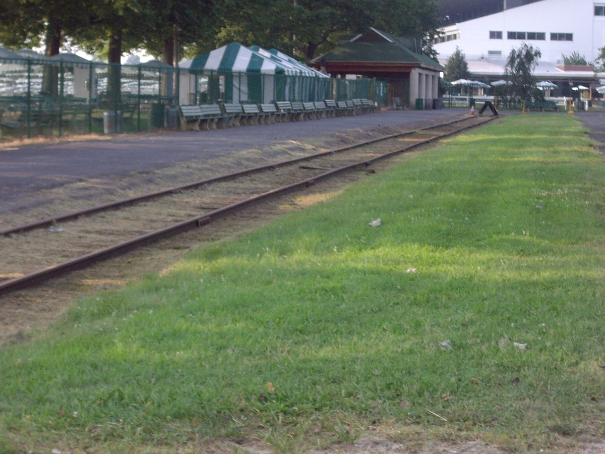 The Monmouth Running Track - Abandoned Rails