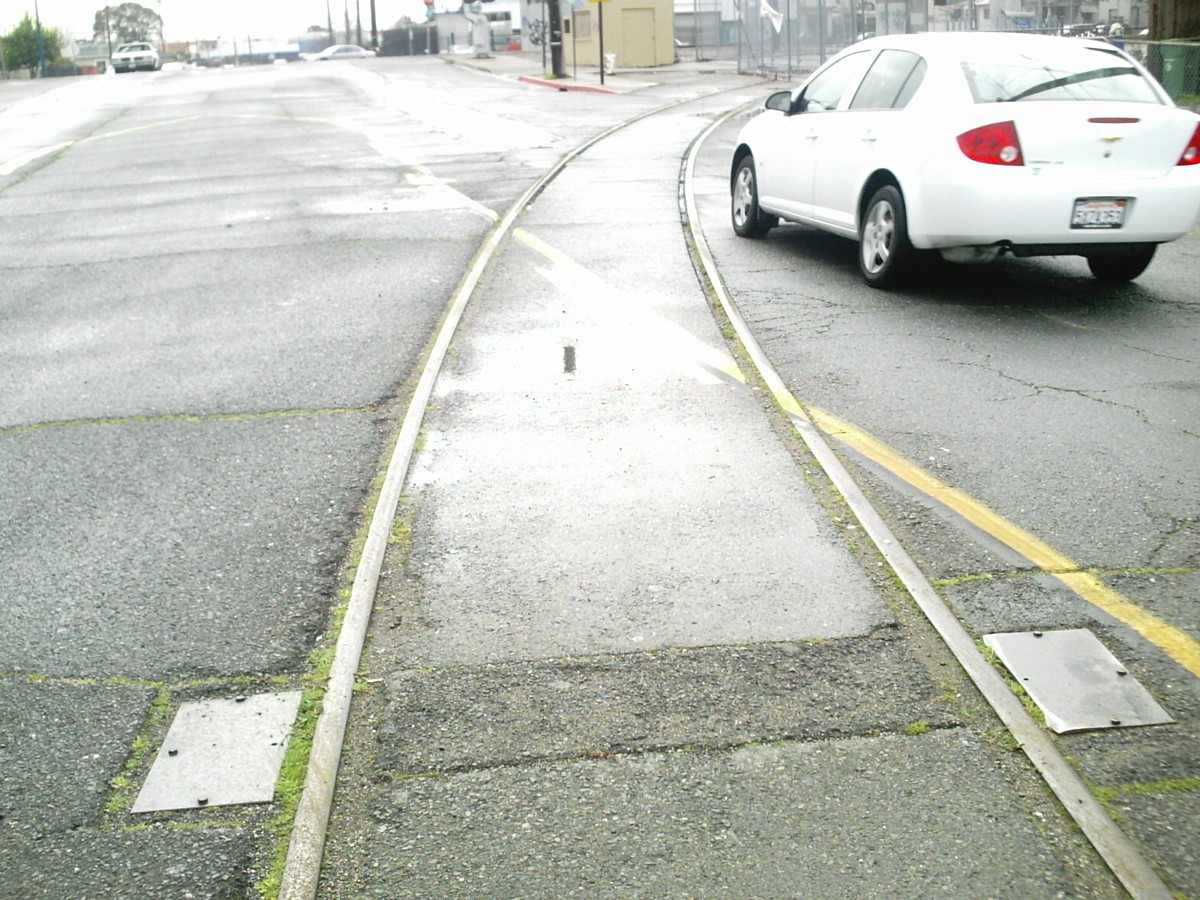 Alameda Belt Line Railroad - Abandoned Rails