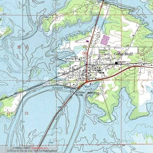 Gadsden, AL to Coosa, GA - Abandoned Rails