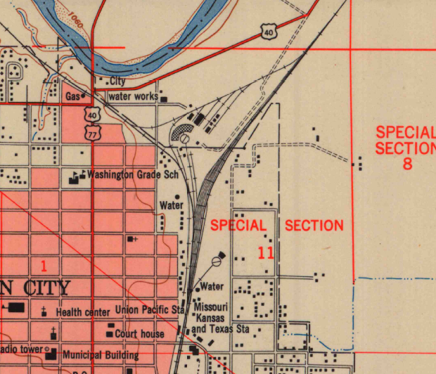 The Junction City and Fort Kearney Railroad - Abandoned Rails