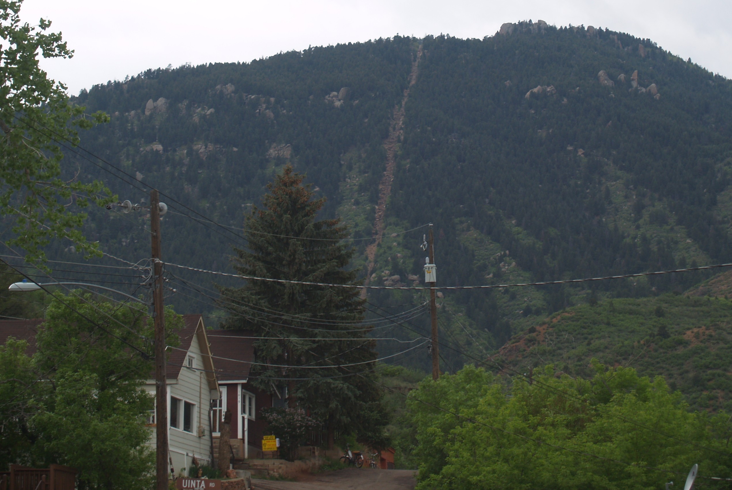 The Mount Manitou Scenic Incline Railway - Abandoned Rails