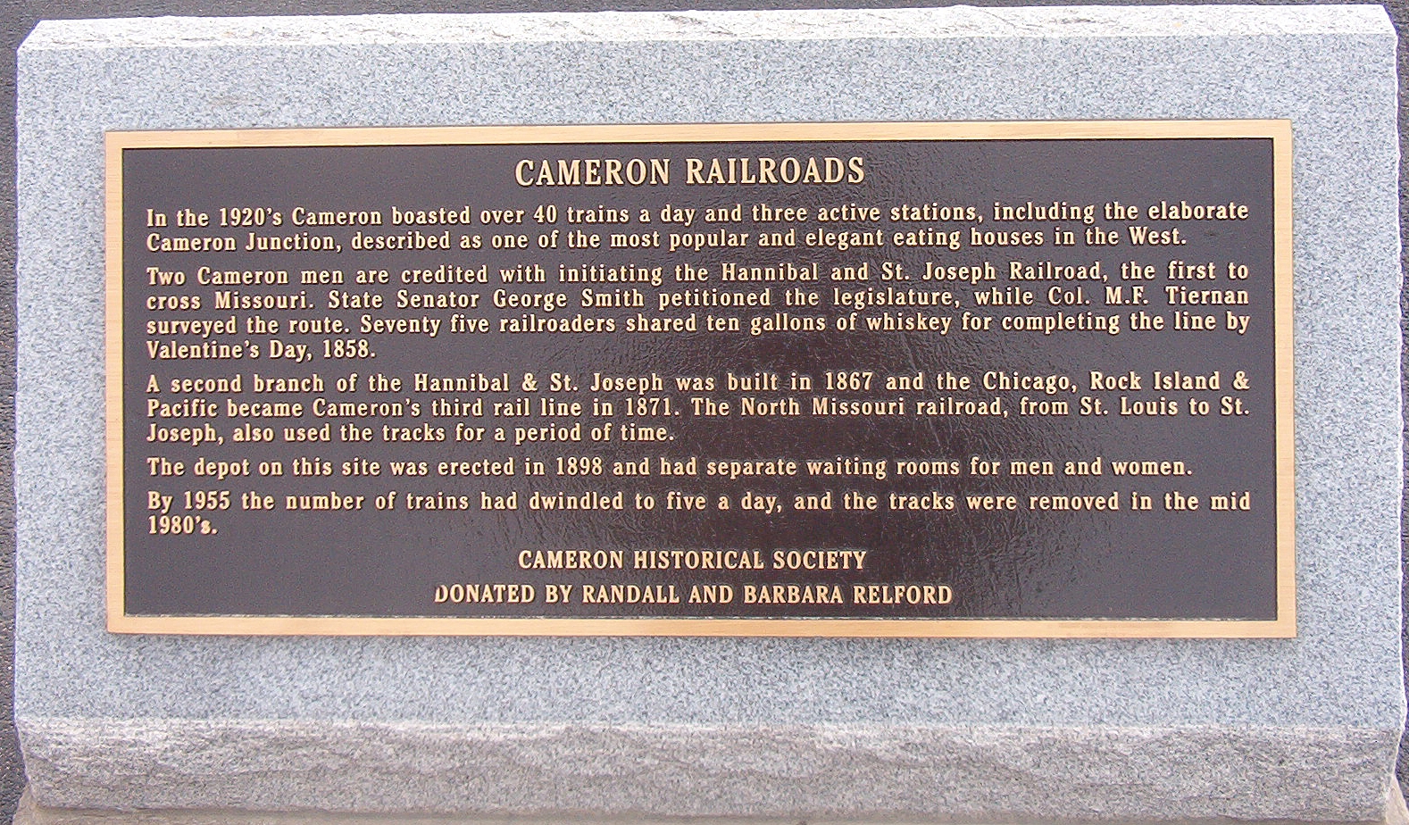 The Hannibal and Saint Joseph Railroad - Abandoned Rails