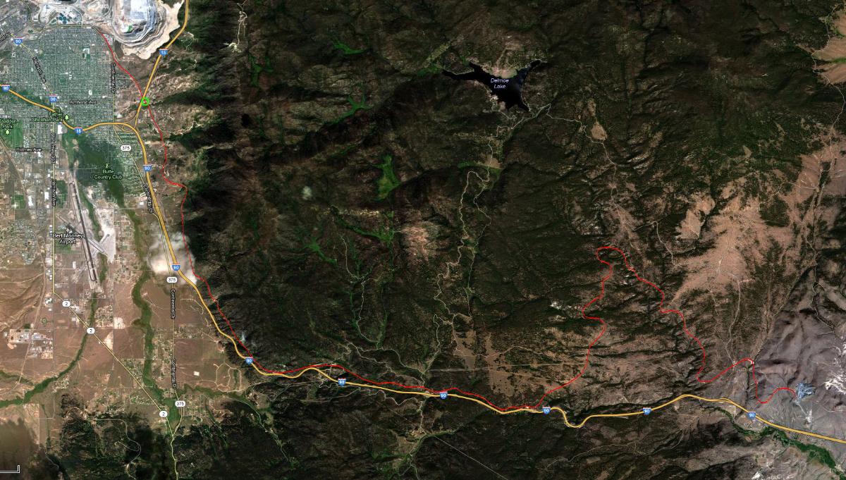 The Homestake Pass Line - Abandoned Rails