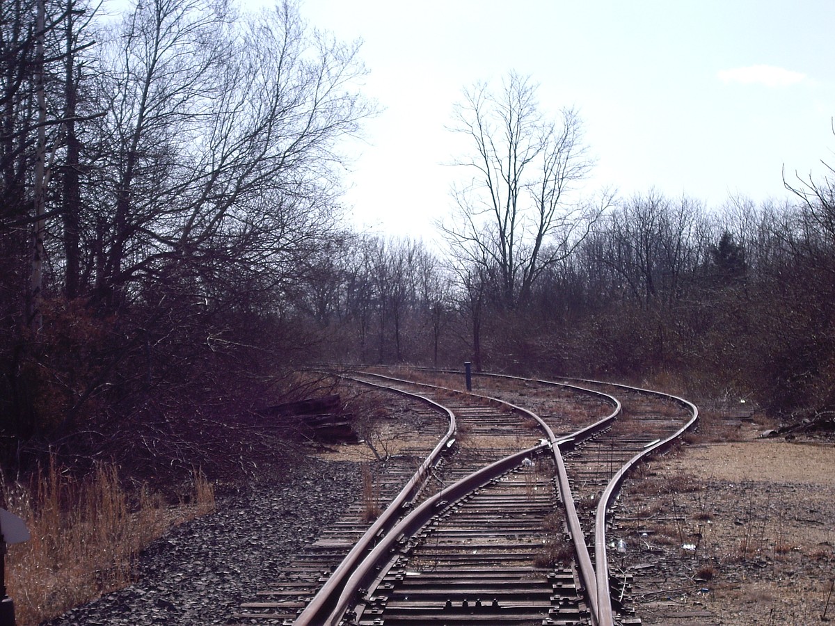 The Monmouth Running Track - Abandoned Rails