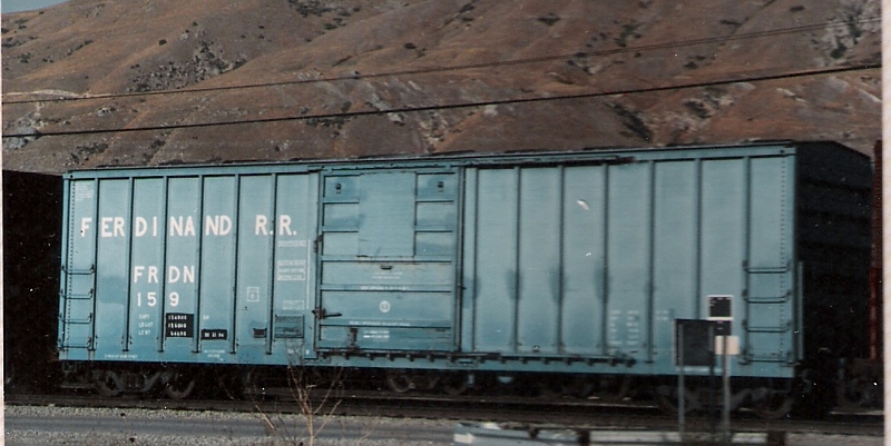 Ferdinand Railroad - Abandoned Rails