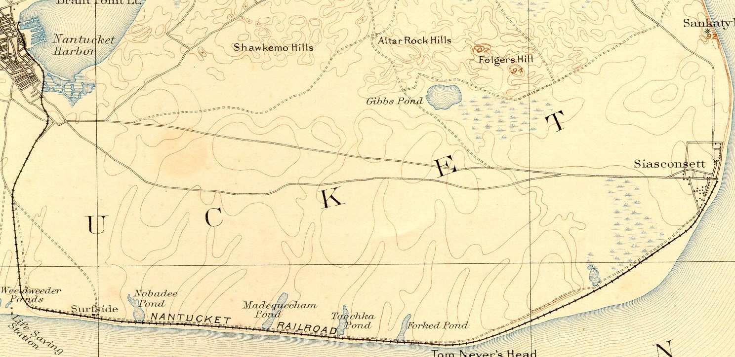 The Nantucket Railroad - Abandoned Rails