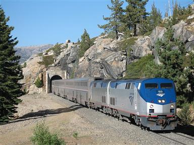 Donner Pass Railroad Transcontinental Railroad » Lake Tahoe,