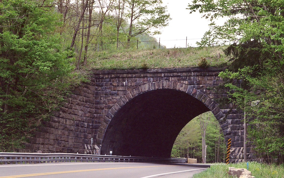 The New Portage Railroad - Abandoned Rails