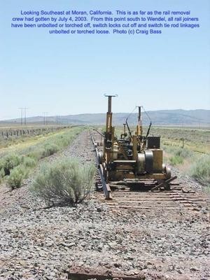 The Modoc Line - Abandoned Rails